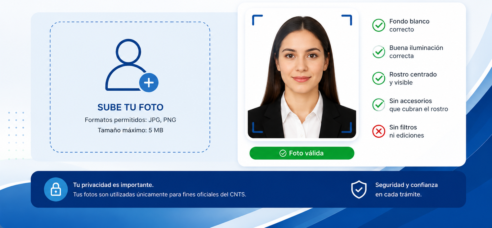Validador de fotos - Consejo Nacional